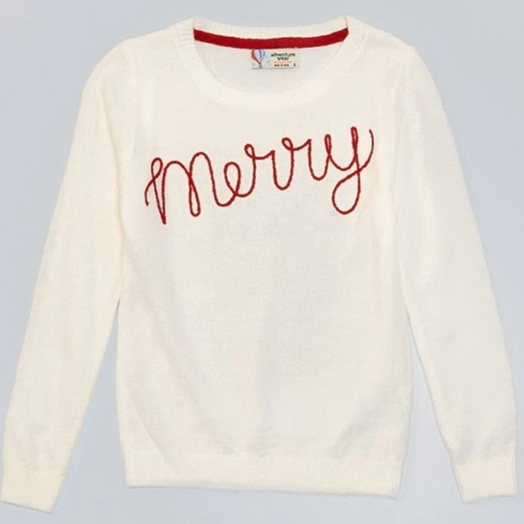 Copper Key | Shirts & Tops | Copper Key Little Girls 2t6x Merry Sweater ...